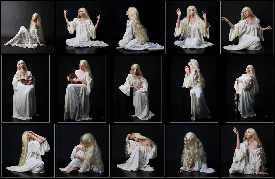 faestock collection of fantasy stock model portrait references – Faestock