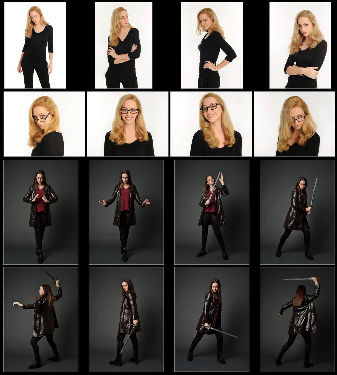 Leather coat - Stock model reference pack – Faestock